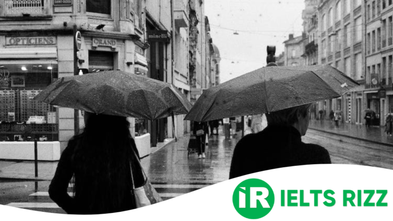 IELTS Speaking Part 1 - Rain - IELTS Rizz