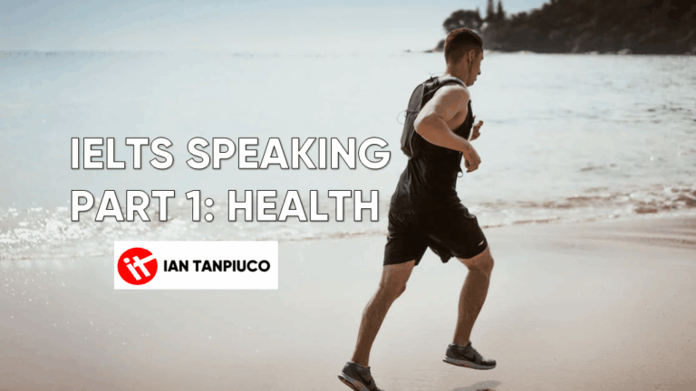 IELTS Speaking Part 1 - Health - IELTS Rizz