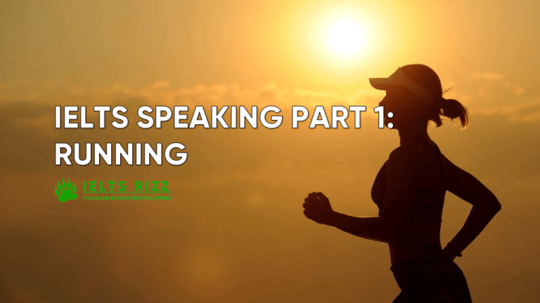 IELTS Speaking Part 1 - Running - IELTS Rizz